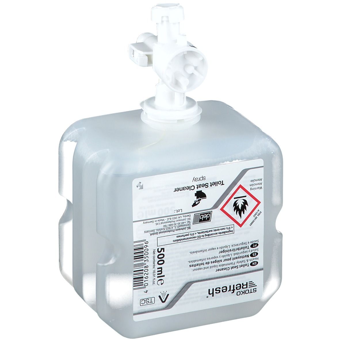 Stoko Refresh Toilet Seat Clean Spray 500 ml - Redcare Pharmacie