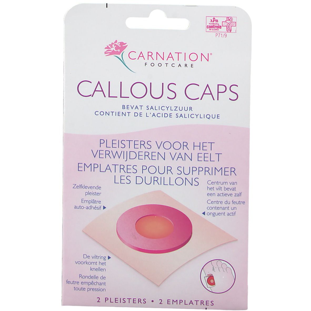 Carnation Callous Caps HB 2 pc(s) - Redcare Pharmacie