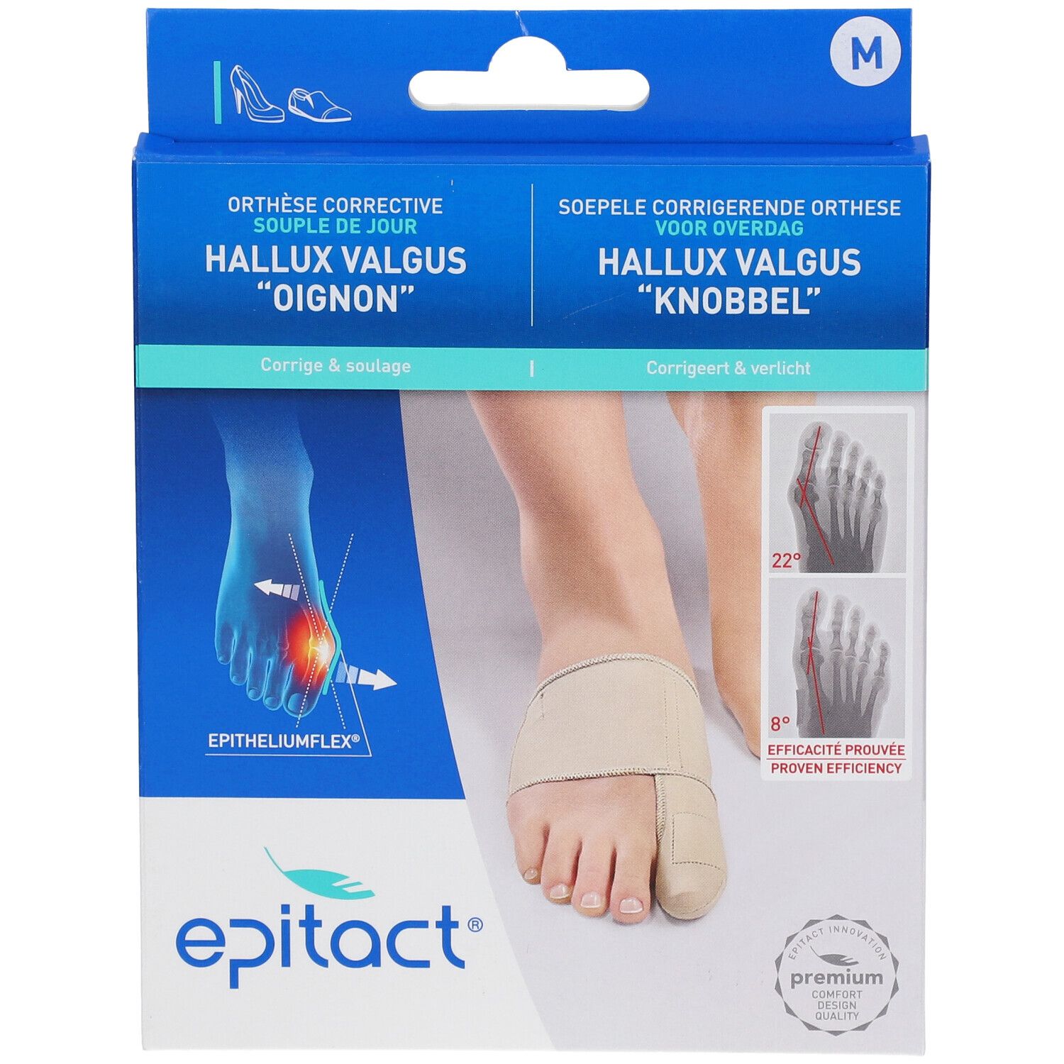epitact® Orthèse corrective jour hallux valgus M 1 pc(s) - Redcare Pharmacie