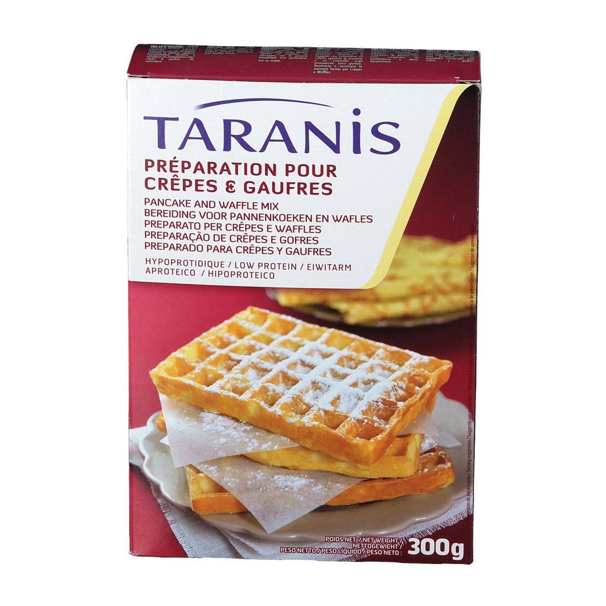Taranis Préparation crêpes et gaufres 300 g - Redcare Pharmacie