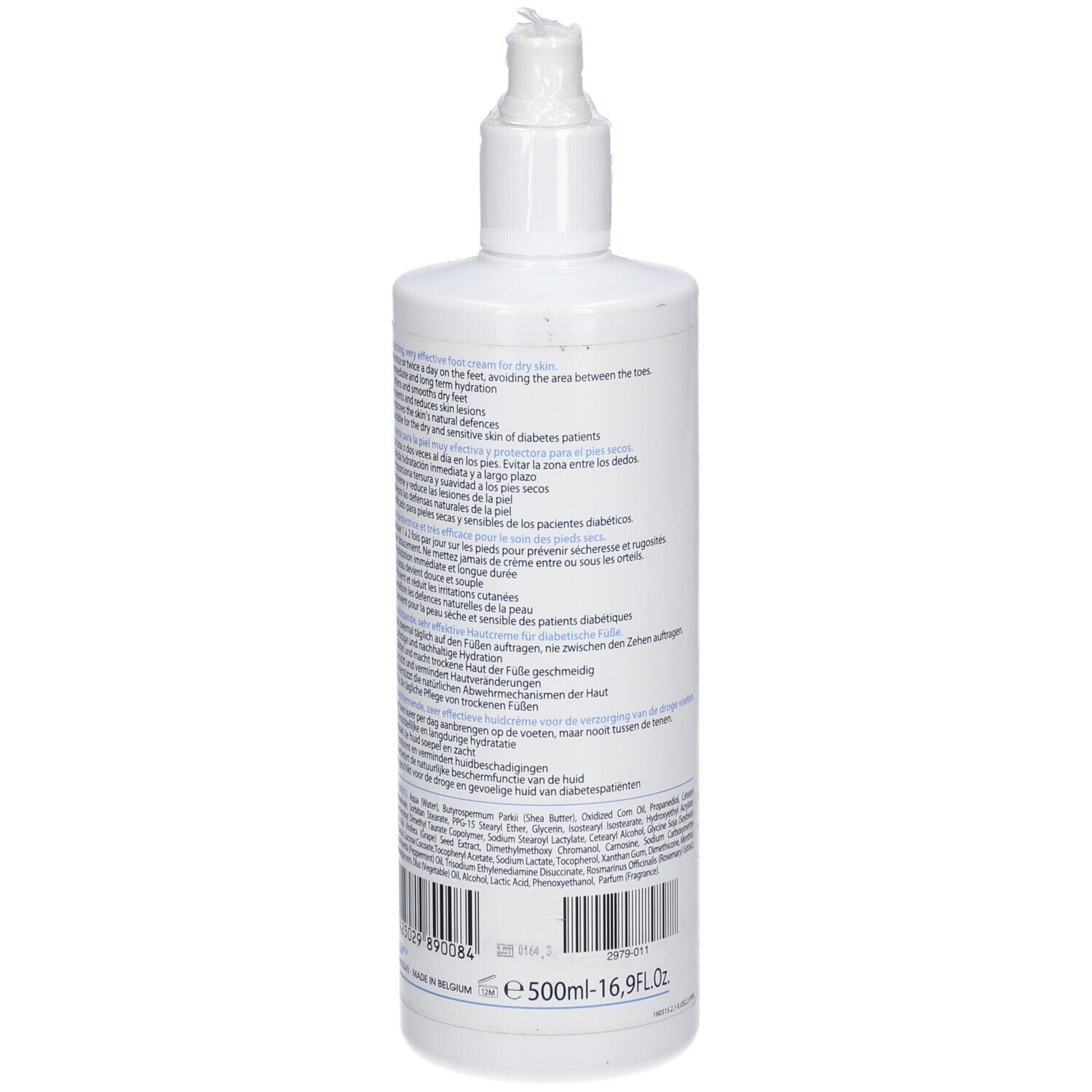 Naqi Foot Care Diabète Pousse Mousse 500 ml - Redcare Pharmacie
