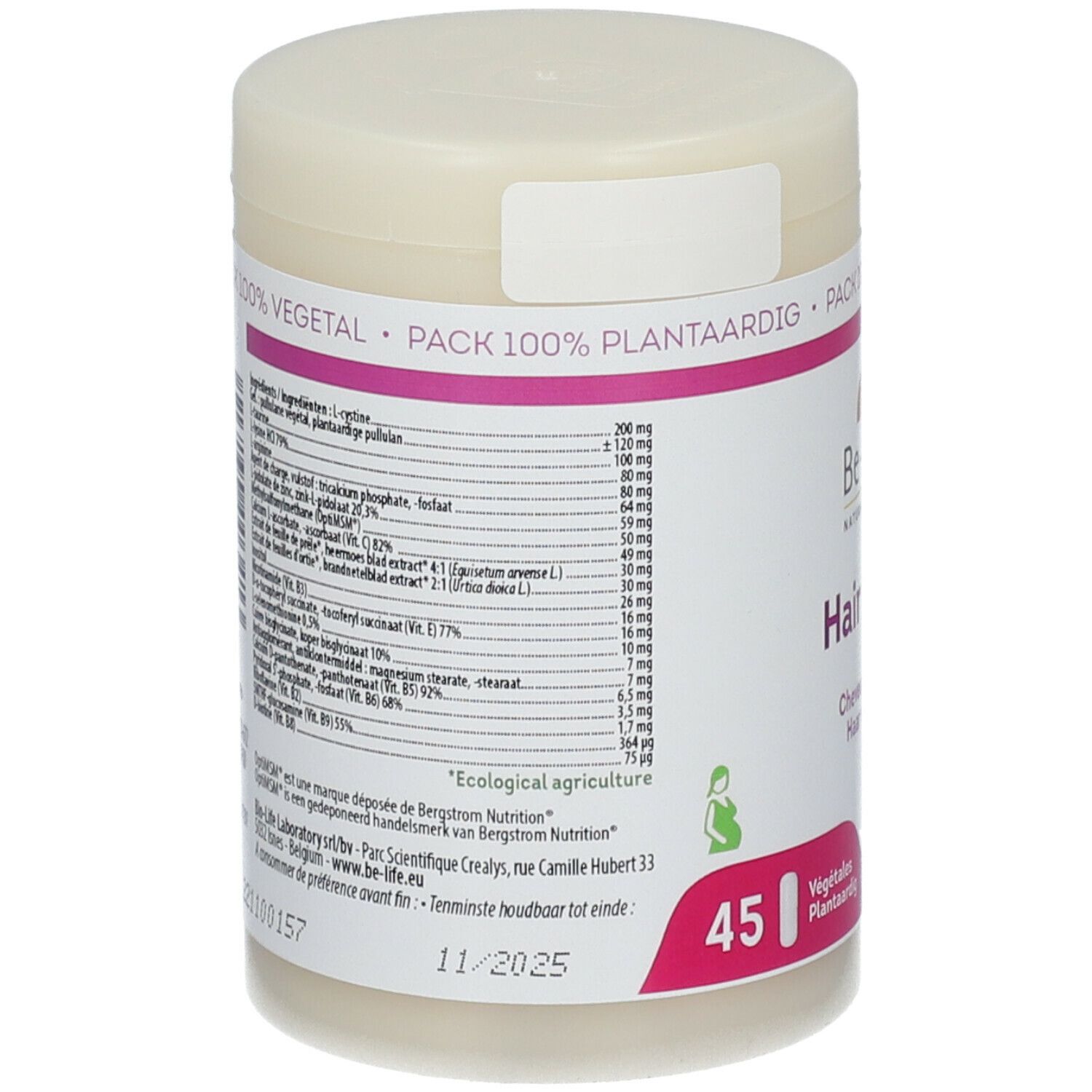 Be-Life Hair & Nail 45 pc(s) - Redcare Pharmacie