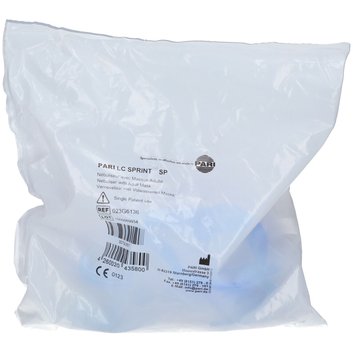 PARI LC Sprint® Light SP Nébuliseur + Masque Adulte 1 pc(s) - Redcare ...