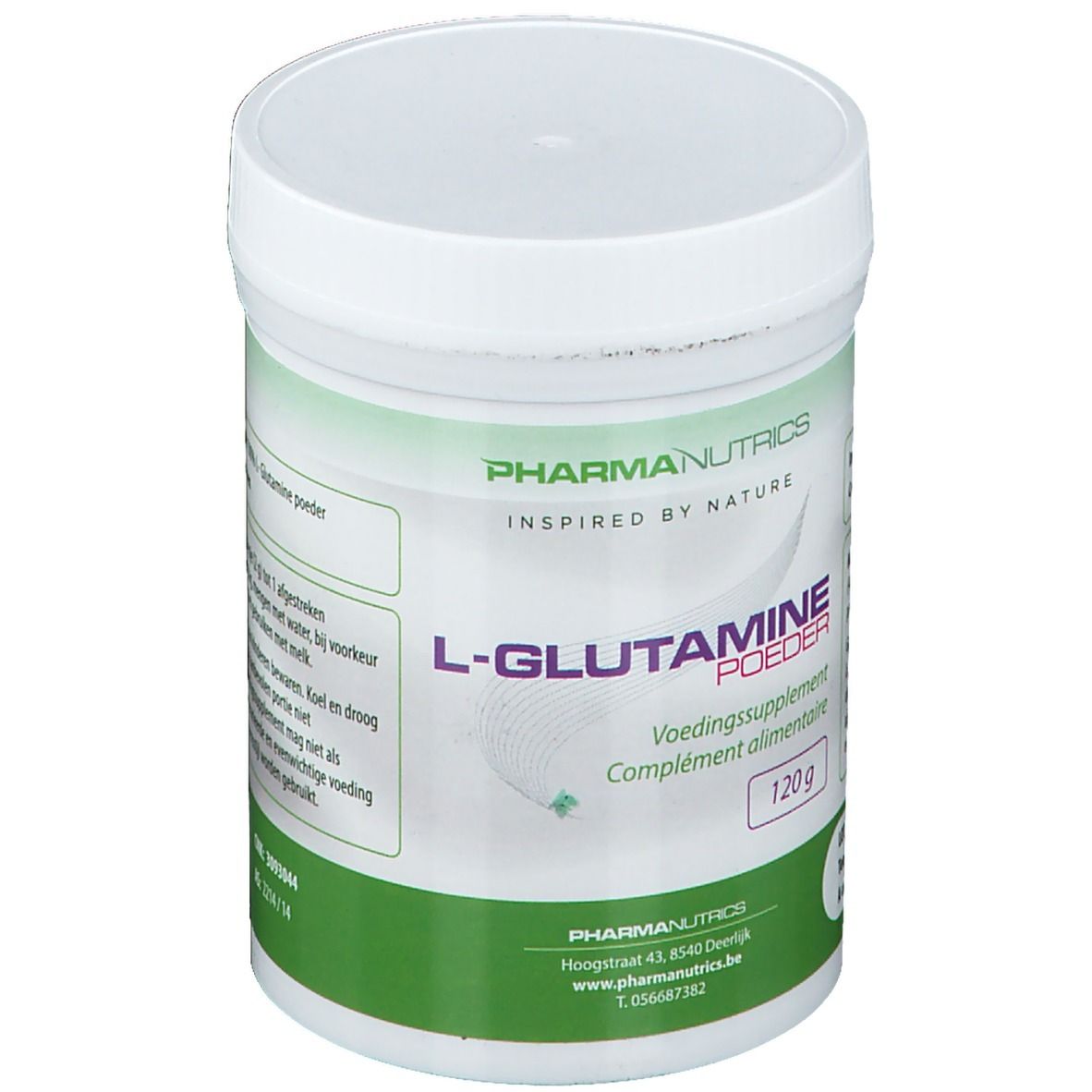 PharmaNutrics L-Glutamine Poudre 120 g - Redcare Pharmacie