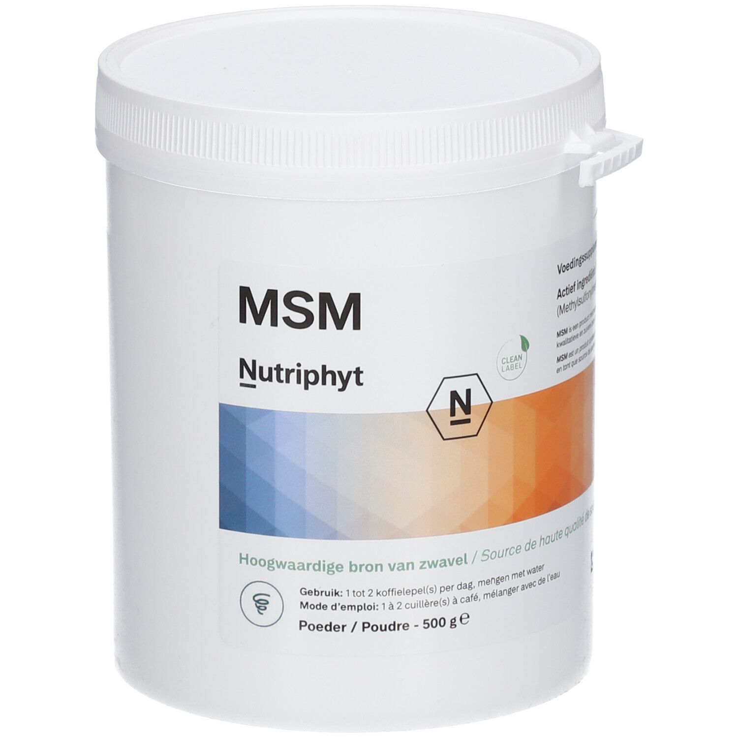 Nutriphyt MSM 500 g - Redcare Pharmacie
