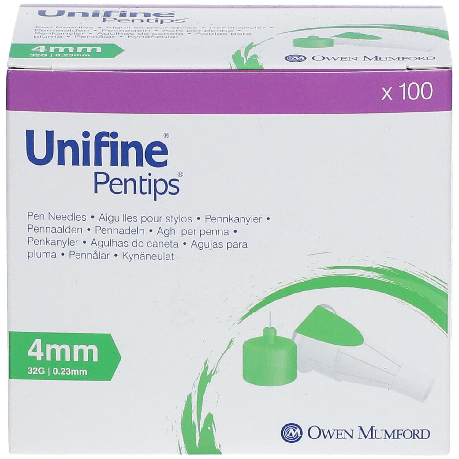 Unifine® Pentips® Aiguilles pour stylos stérile 32G 4mm AN3541 100 pc(s ...