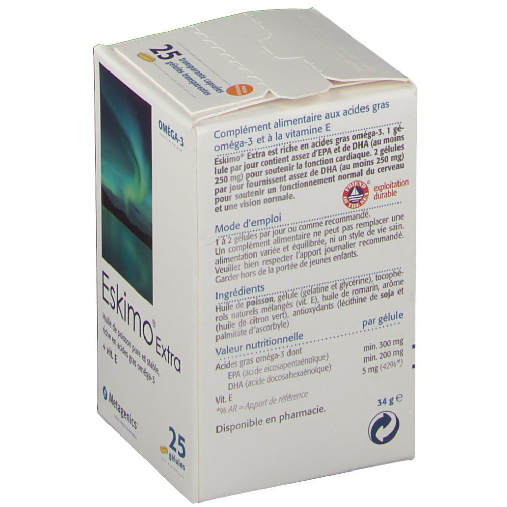 Metagenics® Eskimo® Extra 25 pc(s) - Redcare Pharmacie