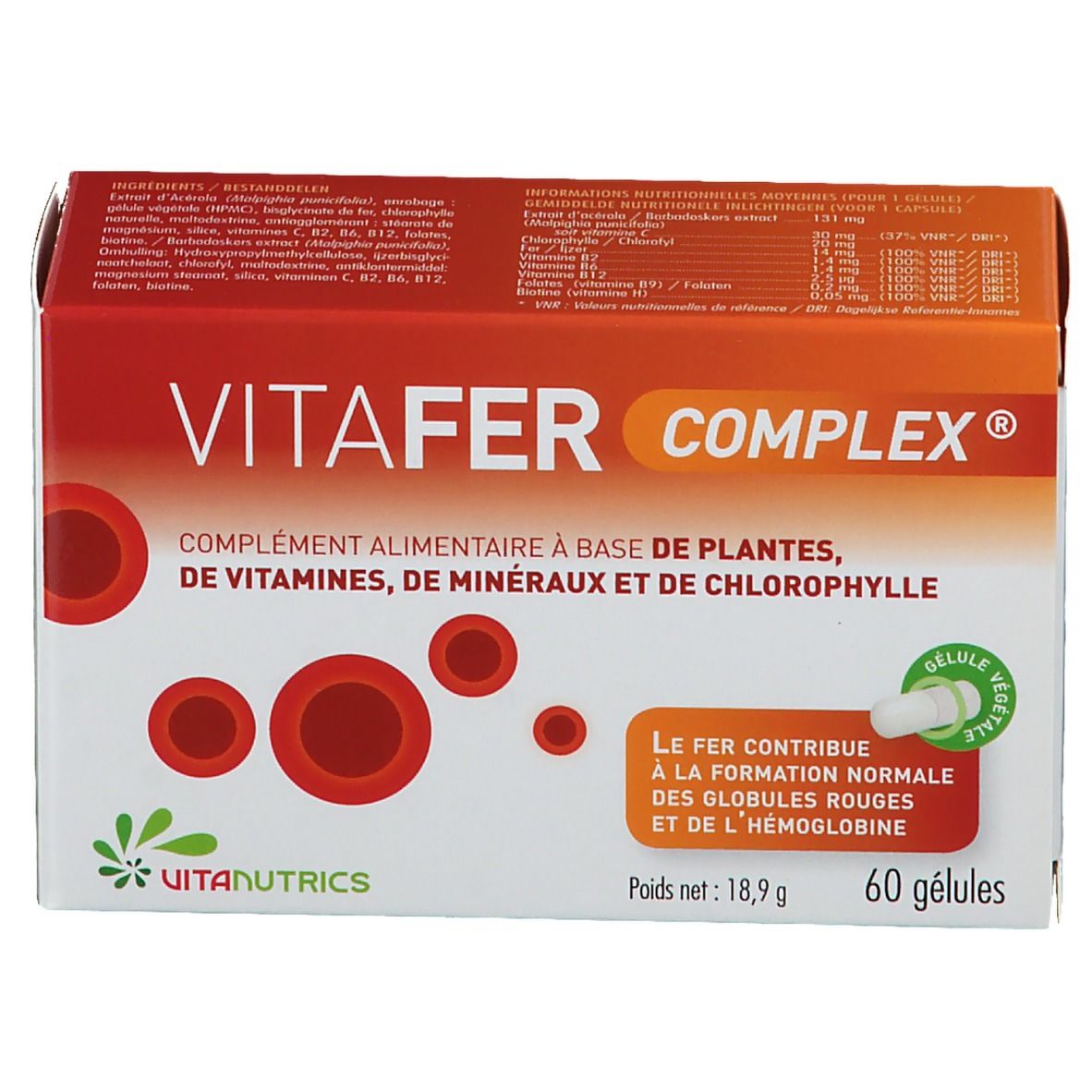 Vitafer Complex 60 pc(s) - Redcare Pharmacie