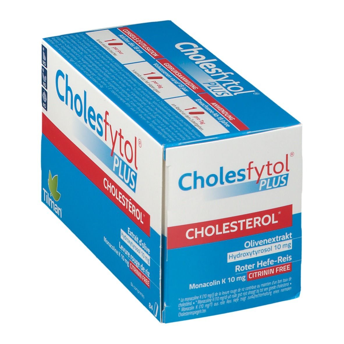 Tilman® Cholesfytol® PLUS 84 pc(s) - Redcare Pharmacie