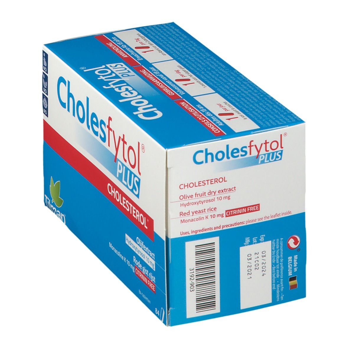 Tilman® Cholesfytol® PLUS 84 pc(s) - Redcare Pharmacie