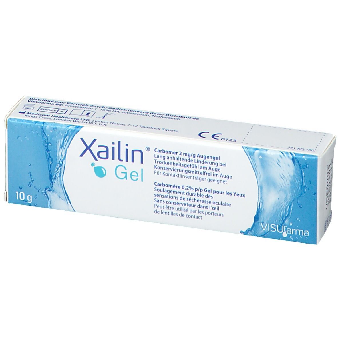 Xailin 0.2% Gel 10 g - Redcare Pharmacie