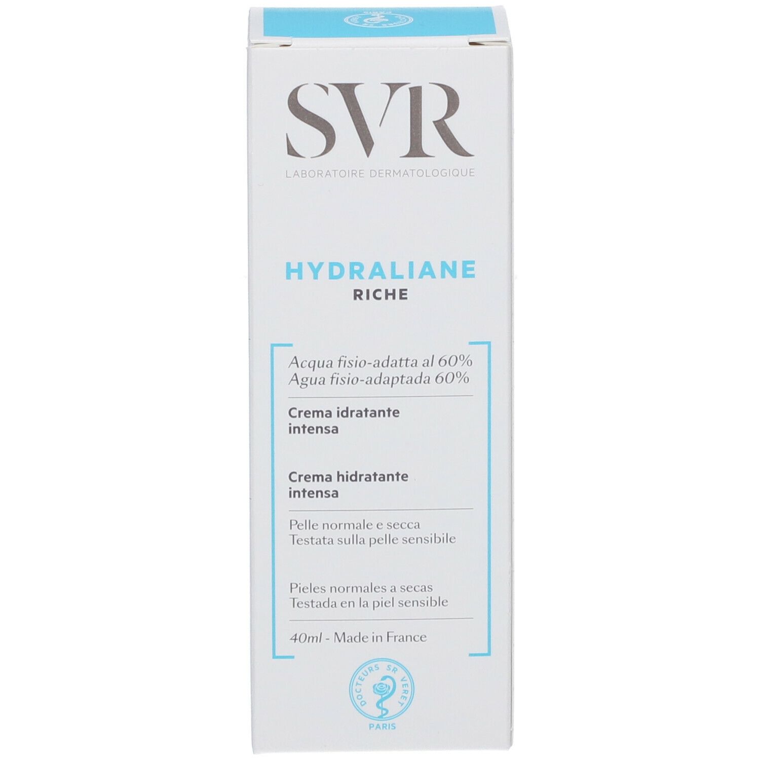 SVR Hydraliane Riche Crème Hydratante Intense 40 ml - Redcare Pharmacie