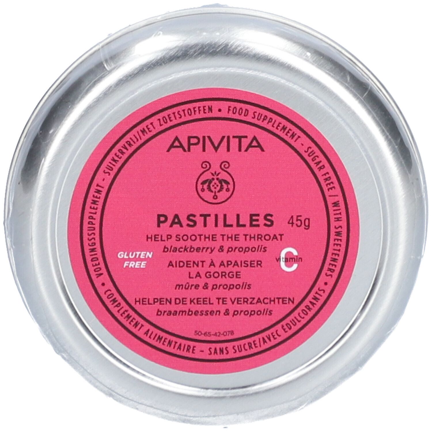 Apivita Pastilles mal de gorge à la myrtille & propolis 45 g - Redcare ...