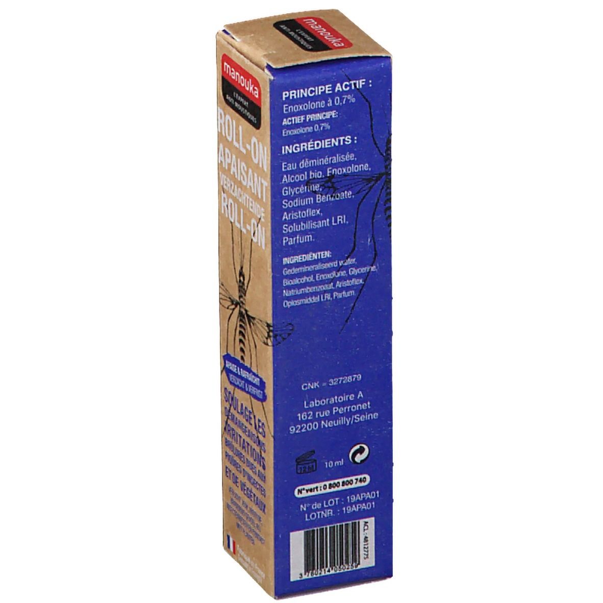 manouka® Roll-on apaisant 10 ml - Redcare Pharmacie