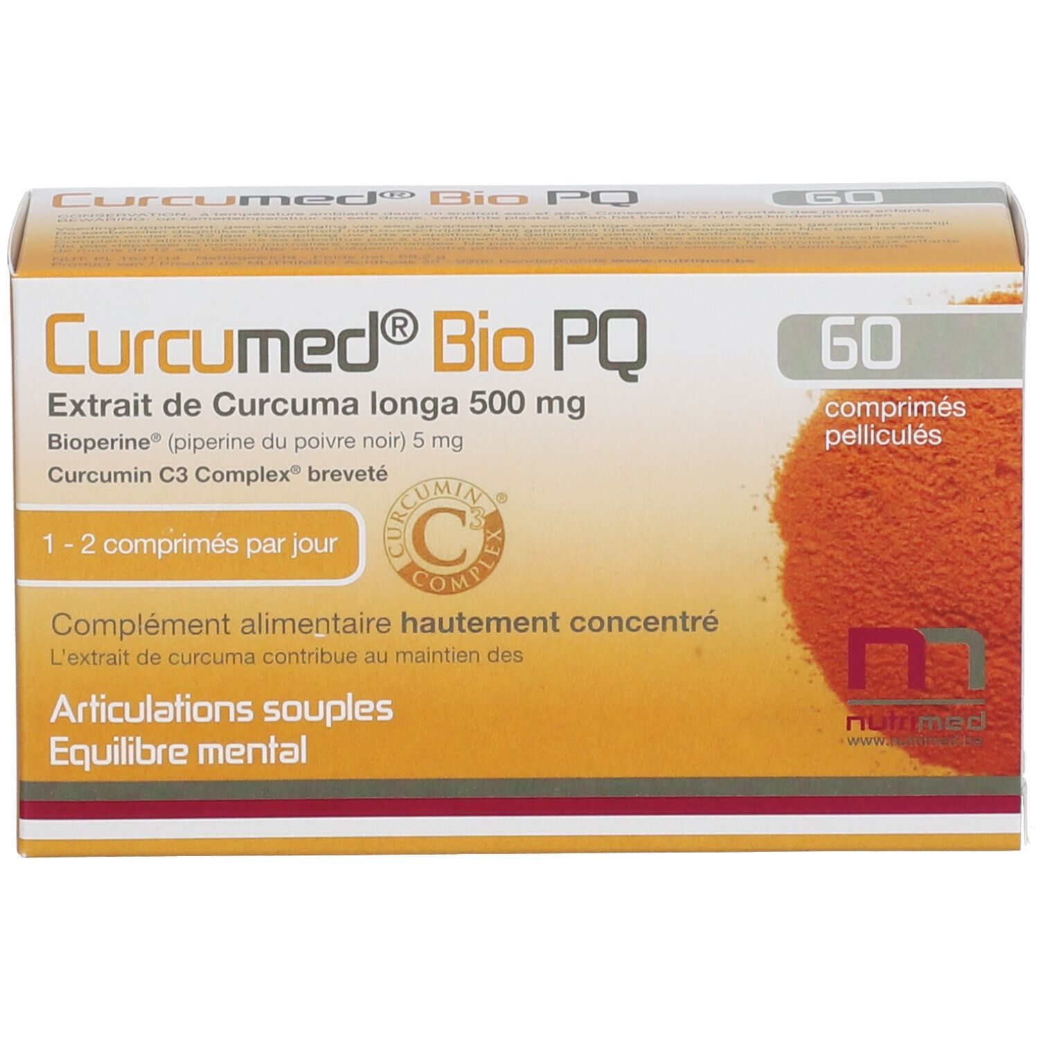 Curcumed® Bio Pq 60 pc(s) - Redcare Pharmacie