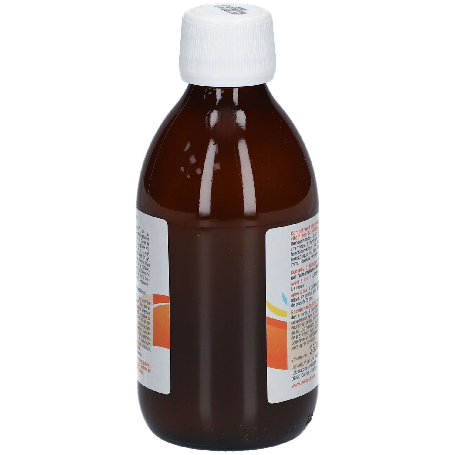 PEDIAKID Sirop 22 Vitamines & Oligo-Éléments 250 ml - Redcare Pharmacie
