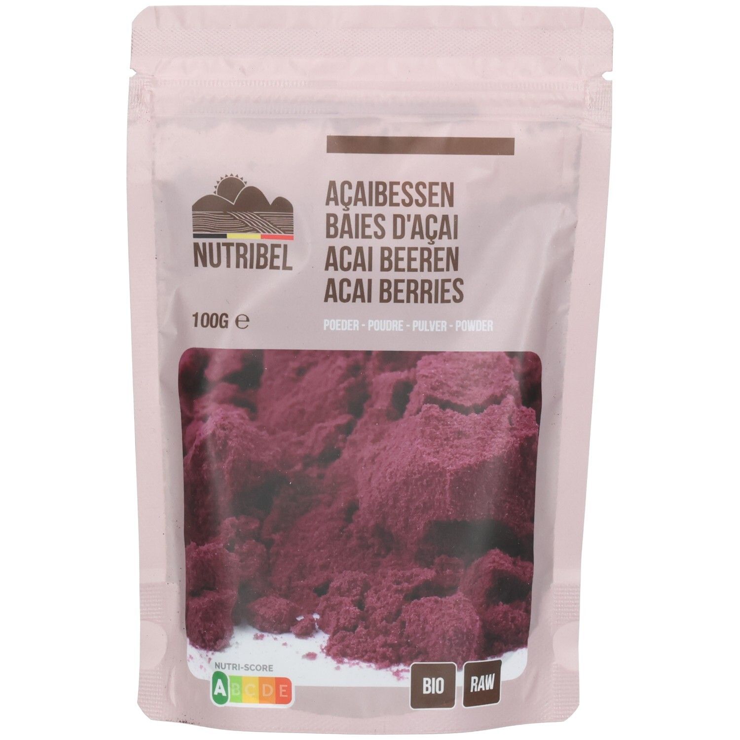 Nutribel Poudre de Baies d'Açai Bio & Crues 100 g - Redcare Pharmacie