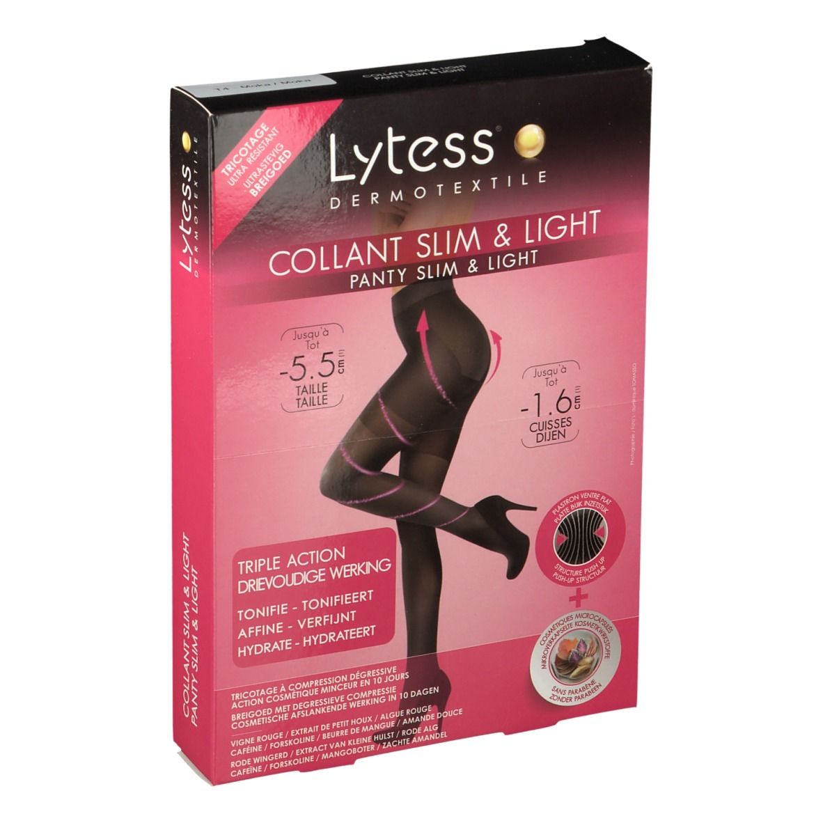 LYTESS Collant Minceur Jambes Légères T4 Moka 1 pc(s) - Redcare Pharmacie