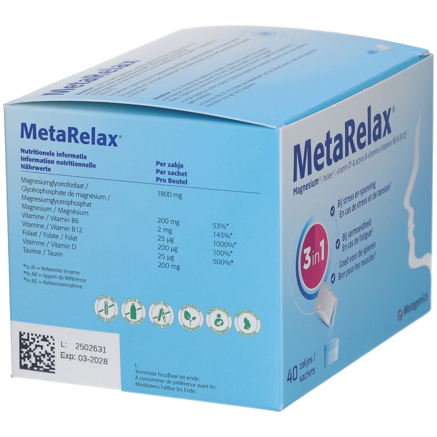 Metarelax 40 pc(s) - Redcare Pharmacie