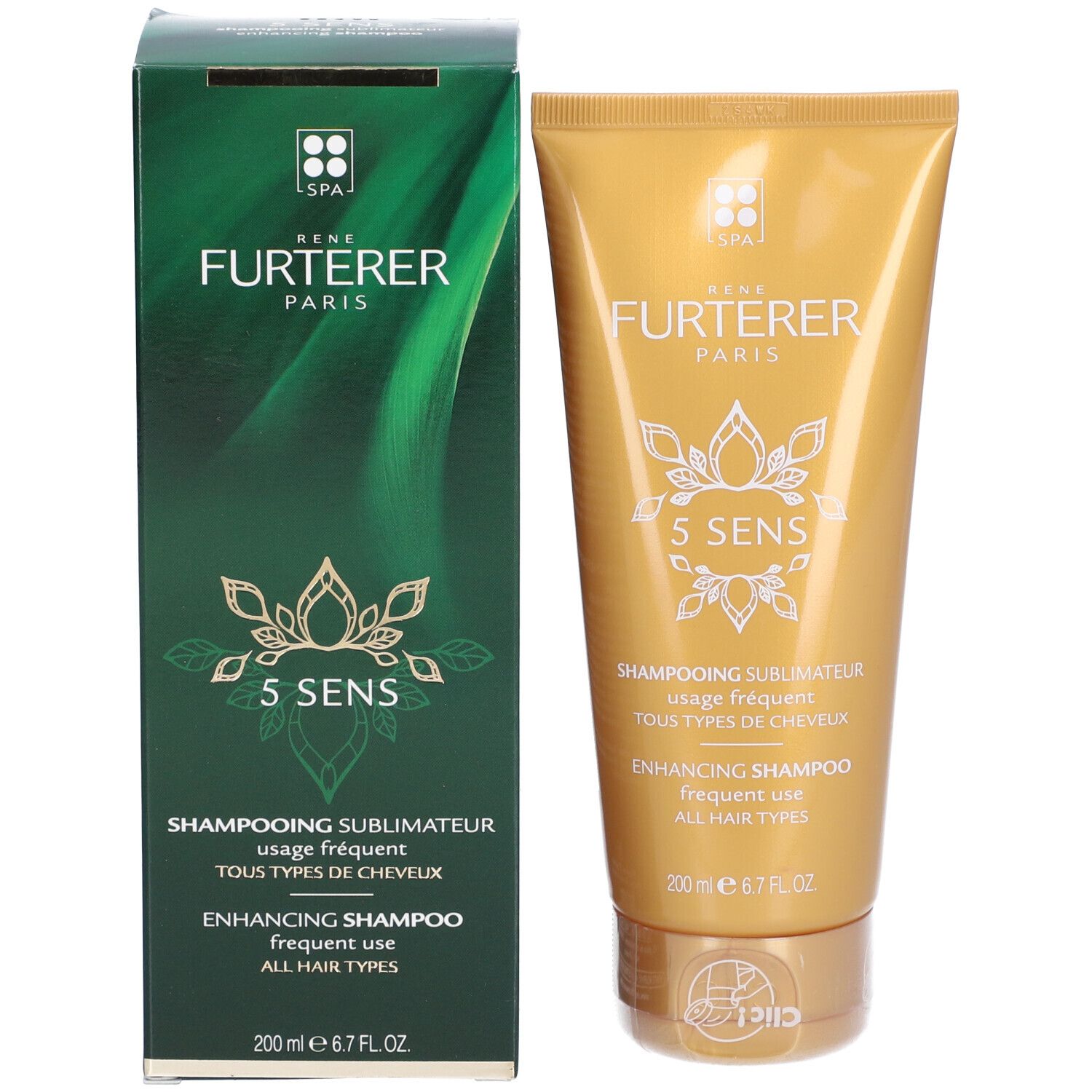 René Furterer 5 SENS Shampooing sublimateur 200 ml - Redcare Pharmacie