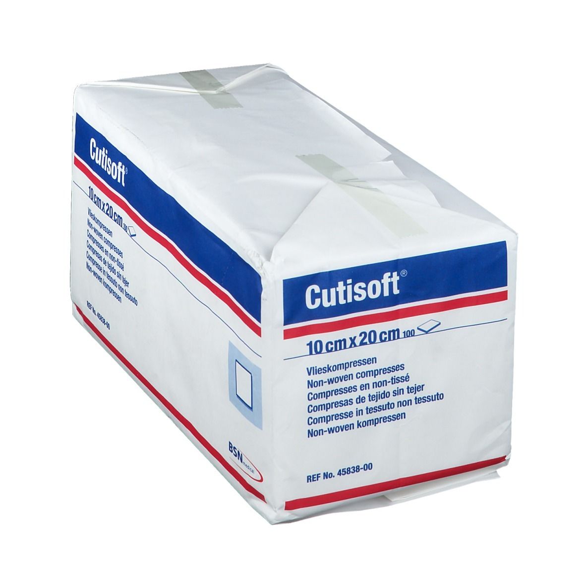 Cutisoft Coton Non Stérile 10x20cm 100 pc(s) - Redcare Pharmacie