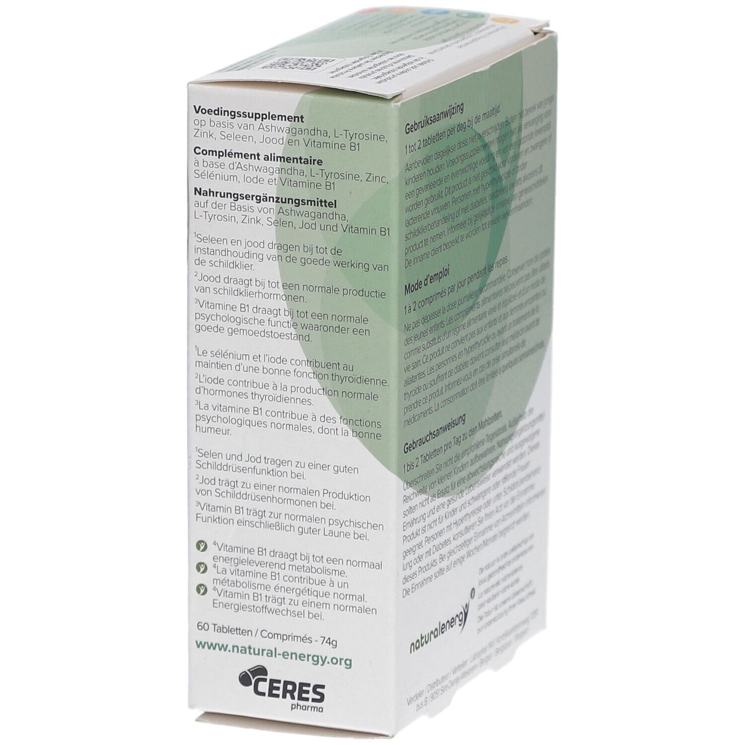 Natural Energy Thyrex 60 comprimés 60 pc(s) - Redcare Pharmacie