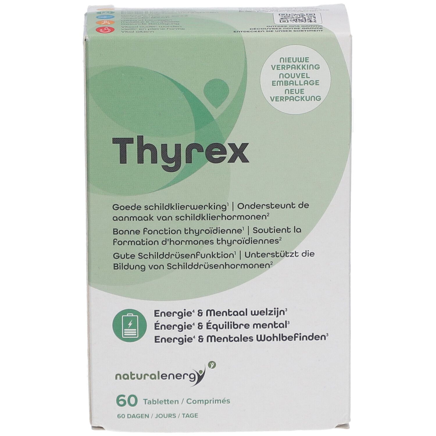 Natural Energy Thyrex 60 comprimés 60 pc(s) - Redcare Pharmacie