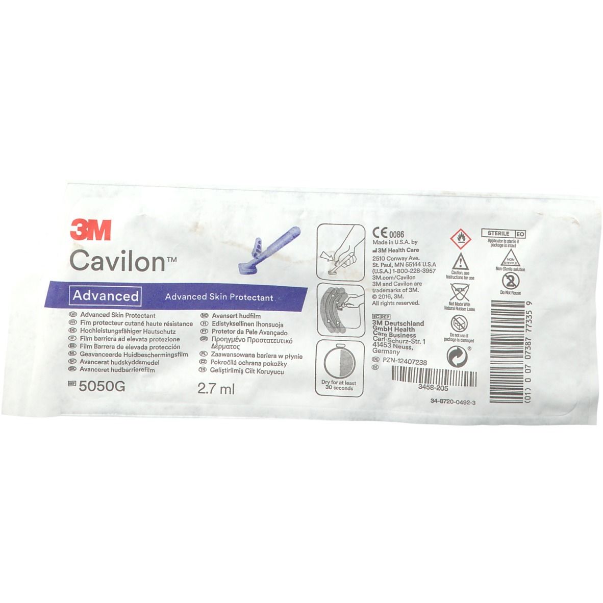 3M Cavilon™ Advanced Applicateur mousse 2,7 ml 1 pc(s) - Redcare Pharmacie