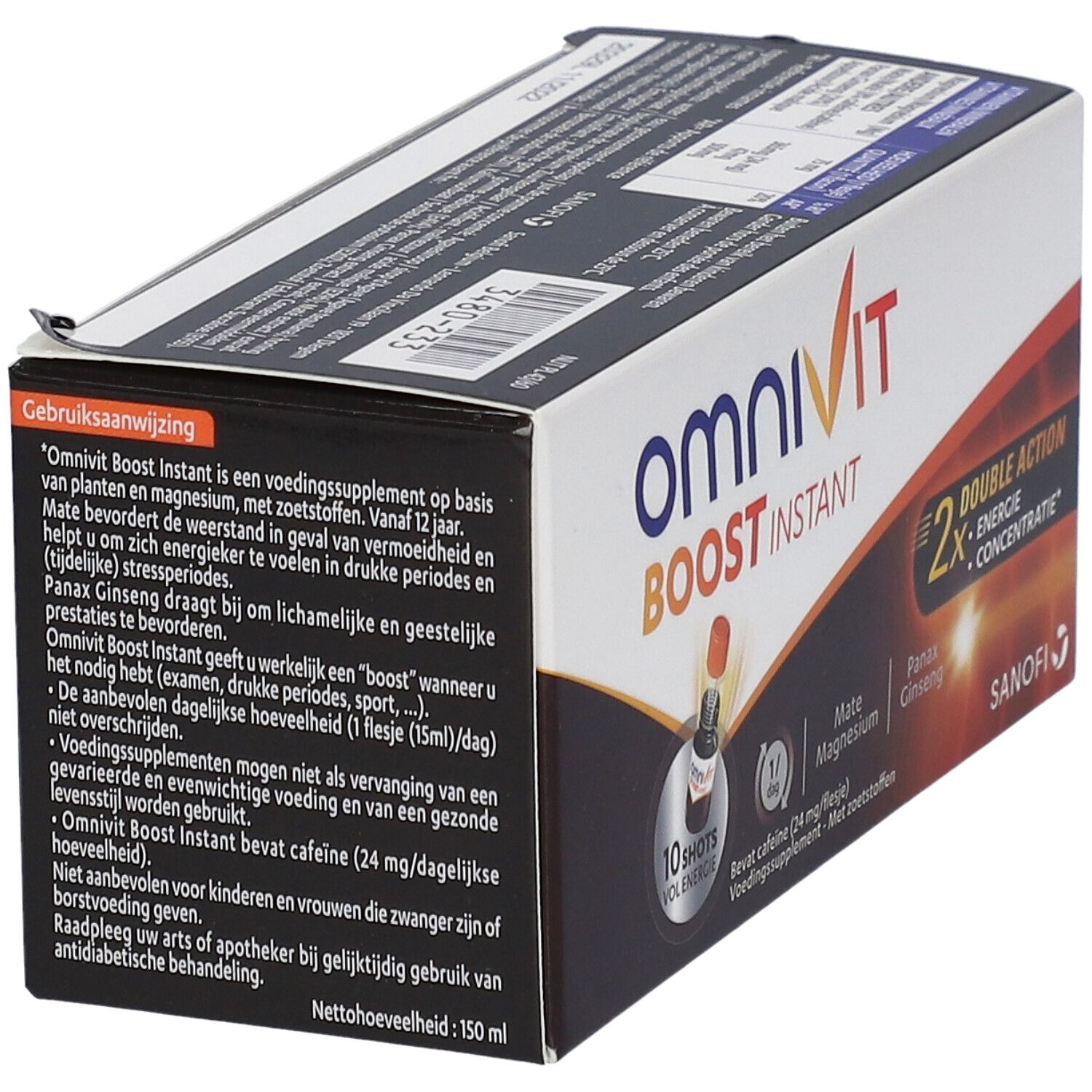 Omnivit Boost Instant 10x15 ml - Redcare Pharmacie