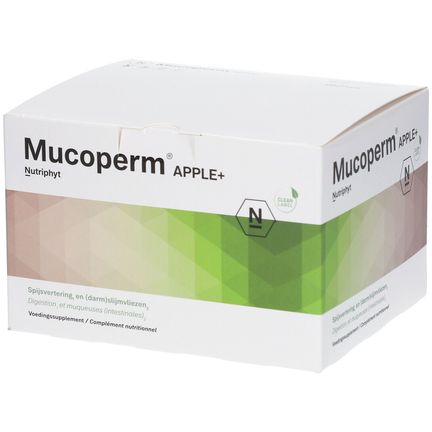 Mucoperm Apple+ 60x4 g - Redcare Pharmacie