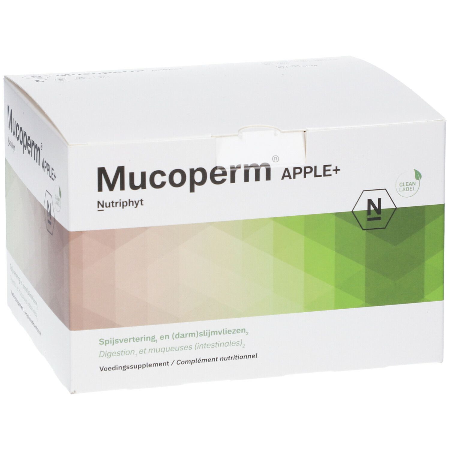 Mucoperm Apple+ 60x4 g - Redcare Pharmacie