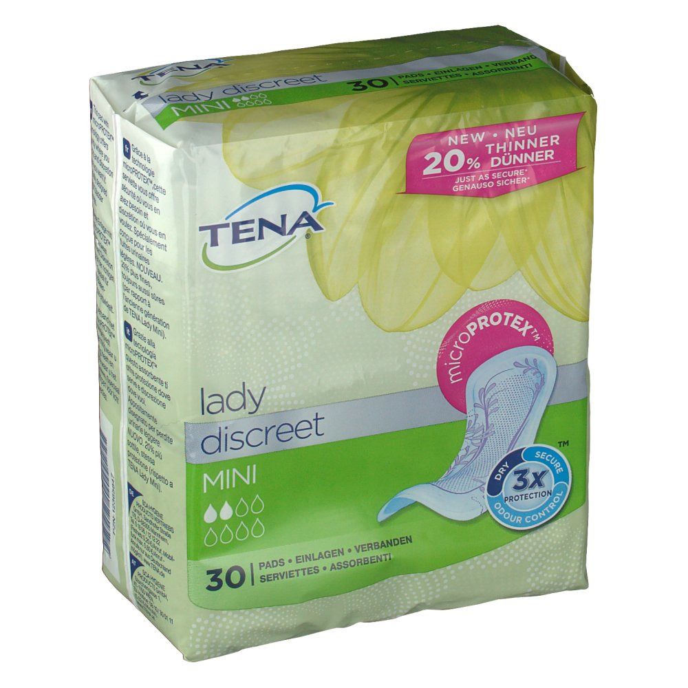 Tena Lady Discret Mini 30 pc(s) - Redcare Pharmacie