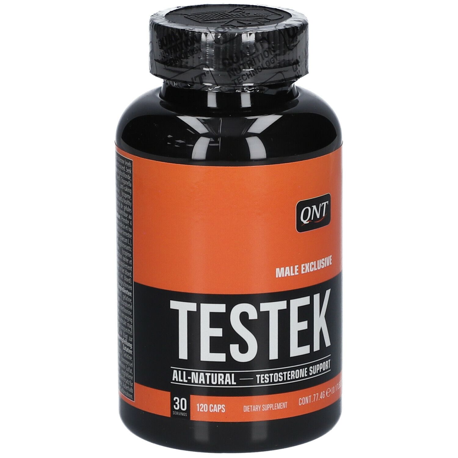 QNT Testek® Natural Testosterone Booster 120 pc(s) - Redcare Pharmacie