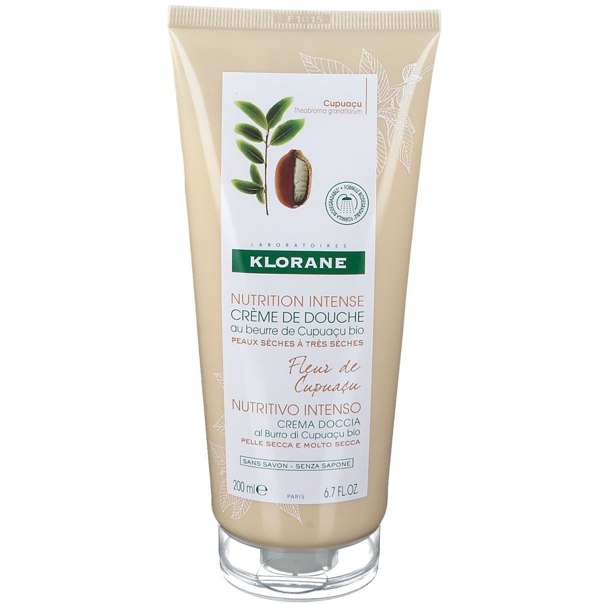 Klorane Nutrition Intense Crème Douche Fleur de Cupuaçu 200 ml ...