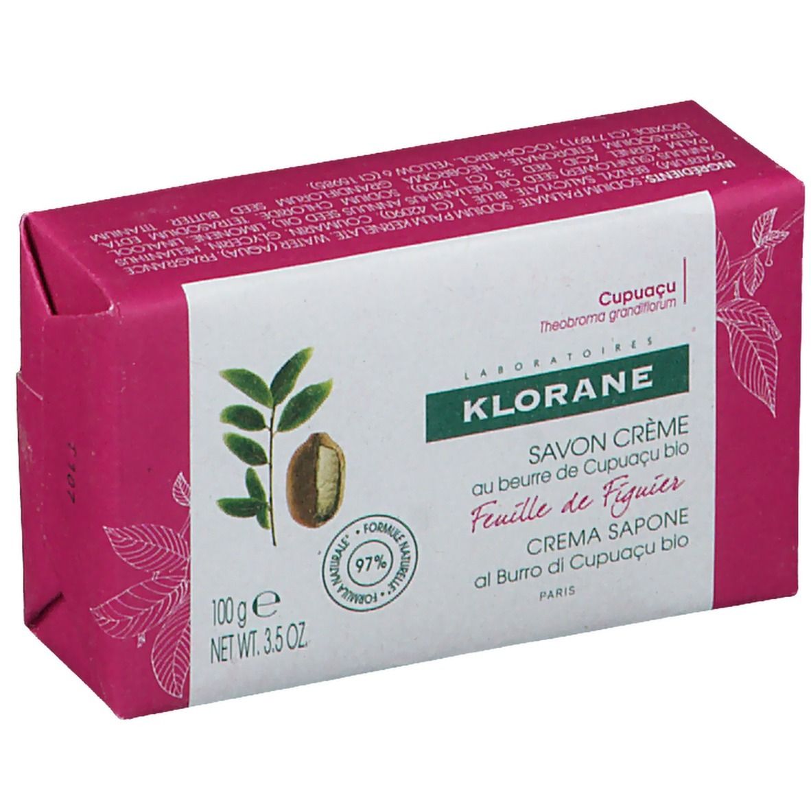 Klorane Savon Feuille de Figuier 100 g - Redcare Pharmacie
