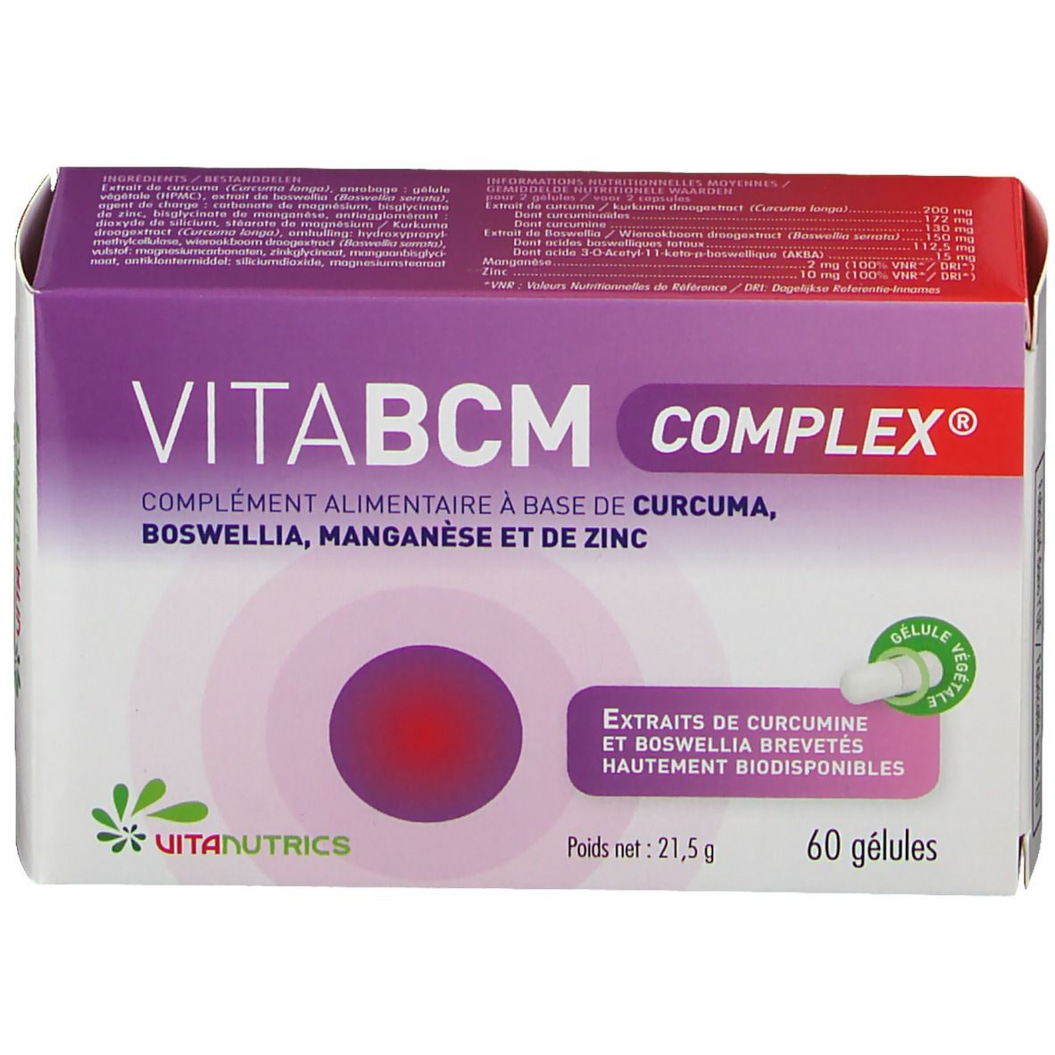 Vitanutrics VitaBCM Complex 60 pc(s) - Redcare Pharmacie