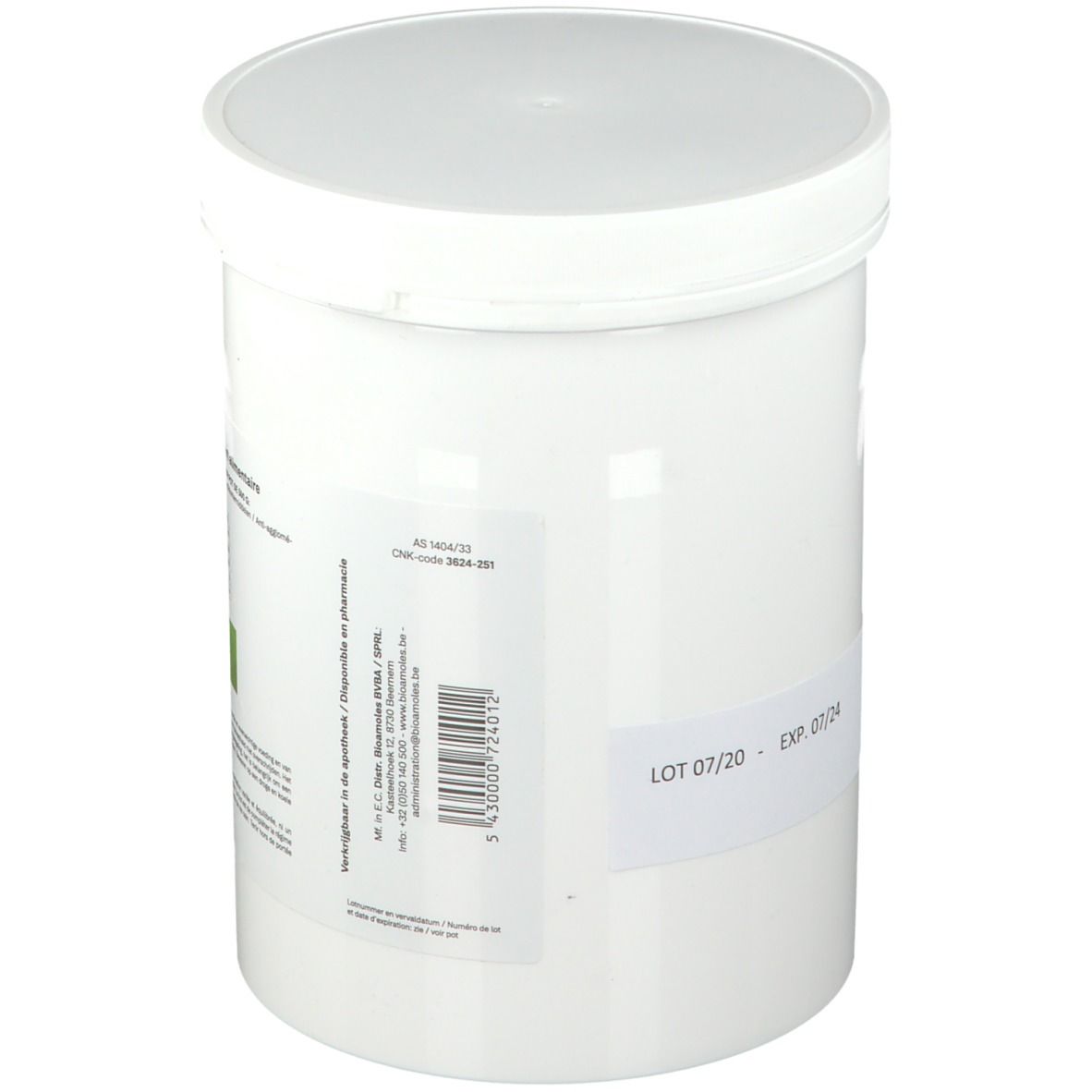 Bioamoles Aminophar 500 g - Redcare Pharmacie