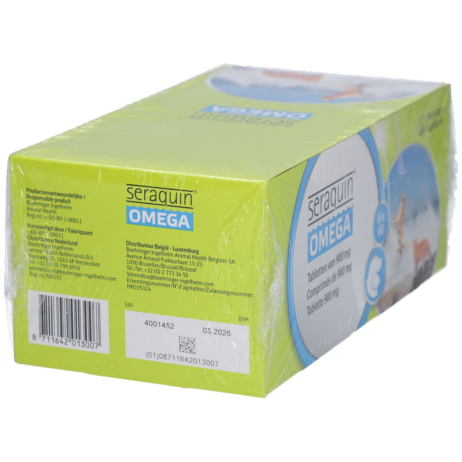 seraquin® OMEGA 6x60 pc(s) - Redcare Pharmacie