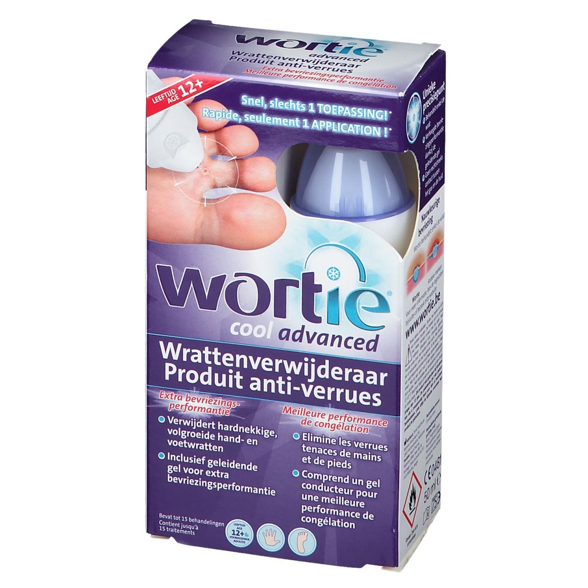 wortie cool advanced Produit anti-verrues 50 ml - Redcare Pharmacie