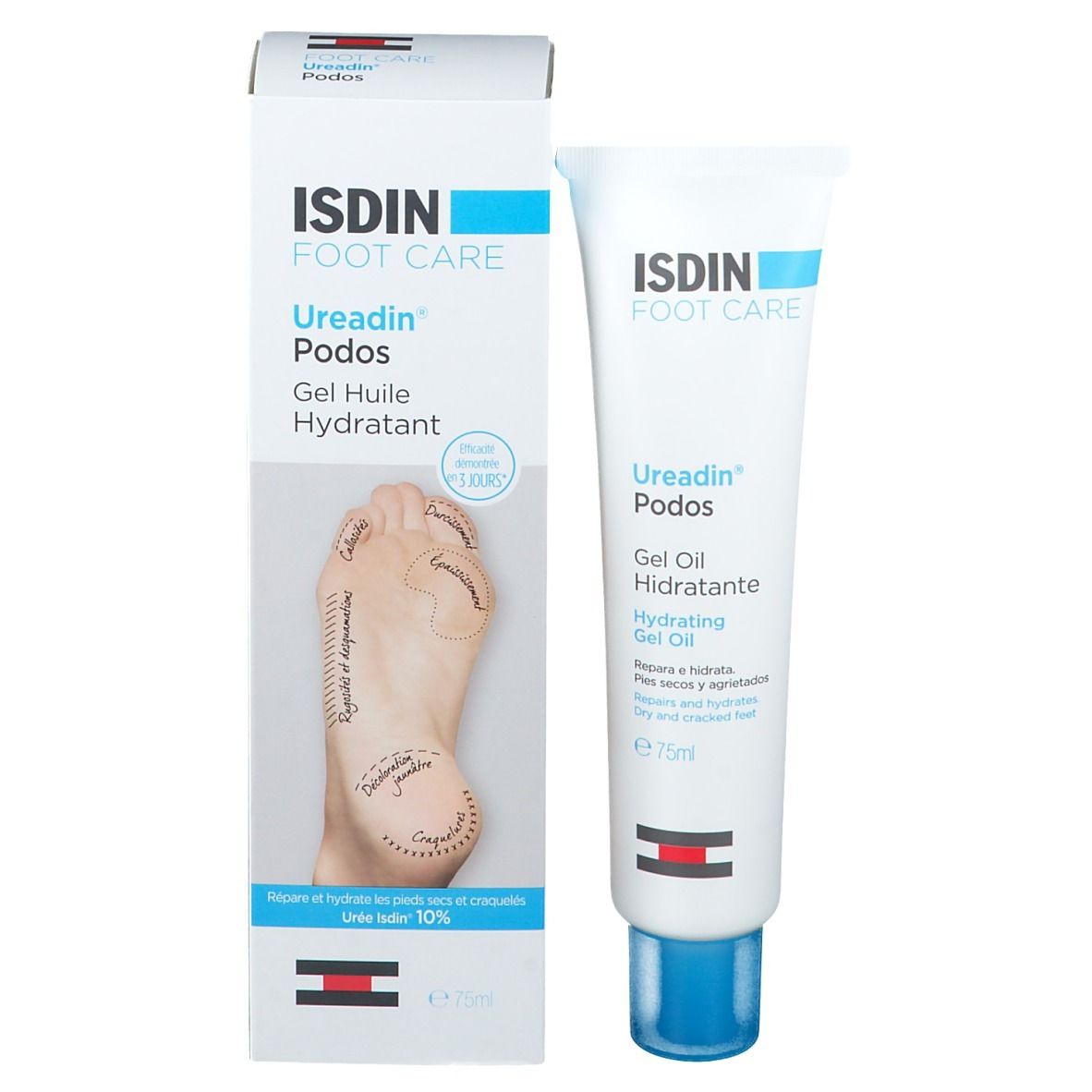 ISDIN Foot Care Ureadin® Podos Gel Huile Hydratant 75 ml - Redcare ...