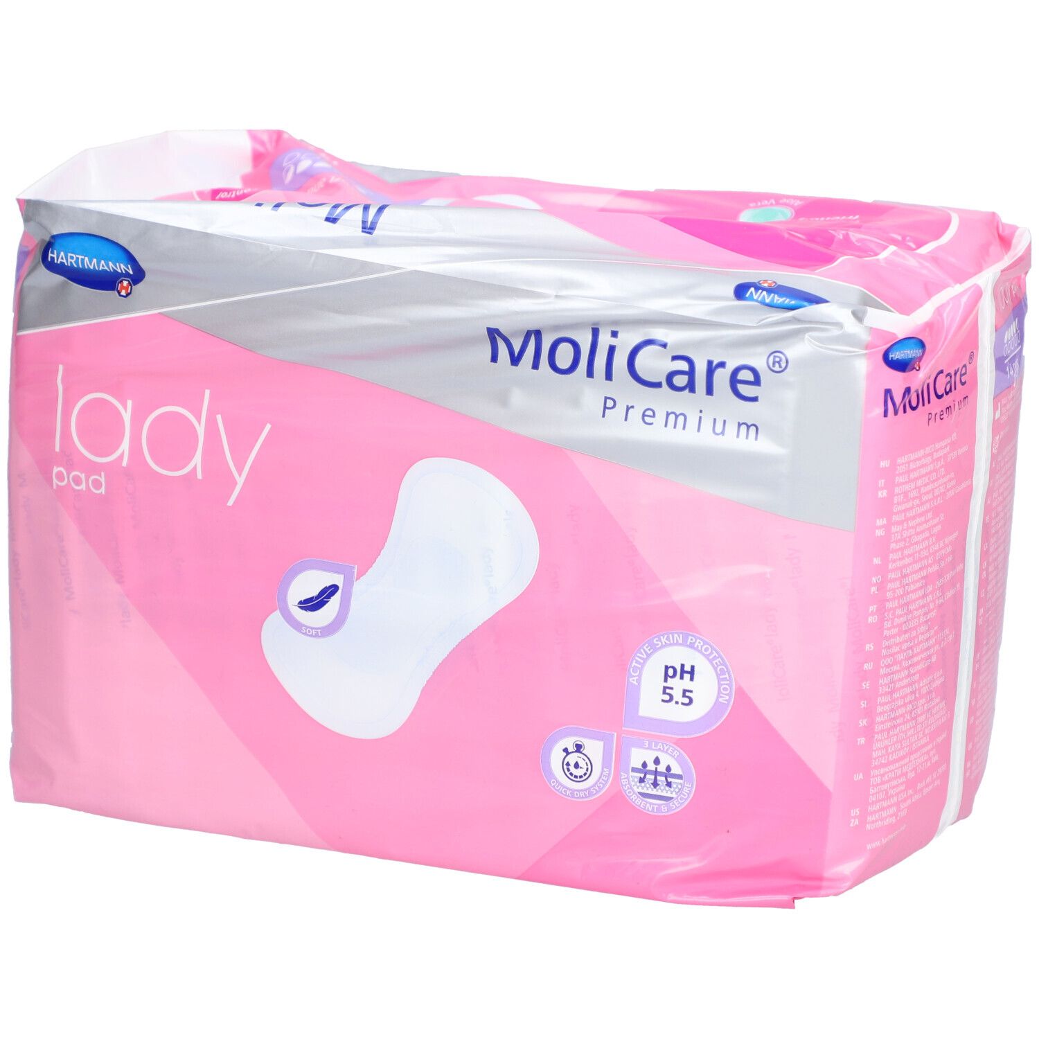 Hartmann MoliCare® Premium lady pad 4,5 Drops 14 pc(s) - Redcare Pharmacie