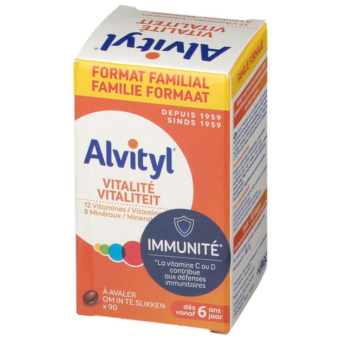 Alvityl® Vitalité Multivitamine 90 pc(s) - Redcare Pharmacie