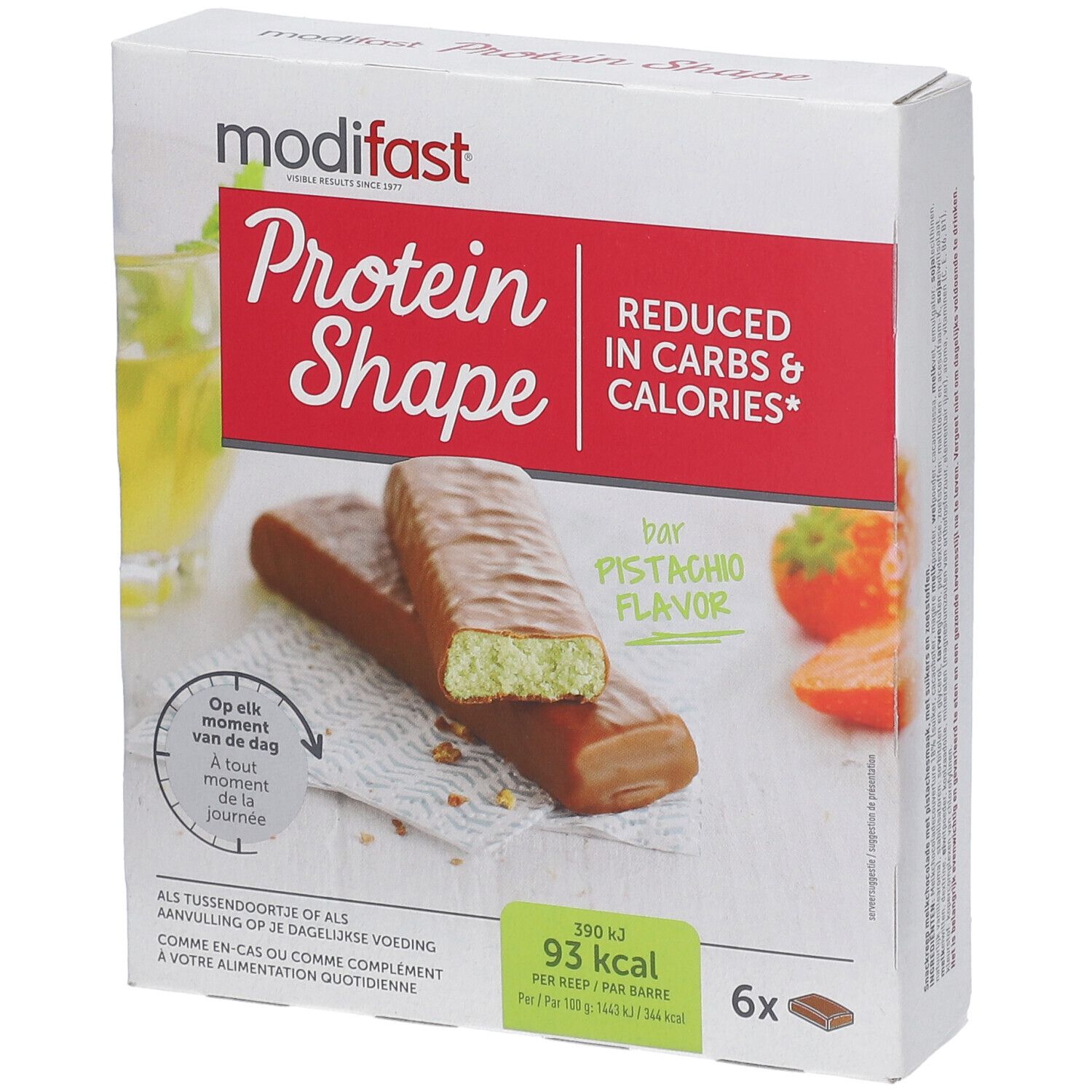 modifast® Protein Shape Bar pistache 6x27 g - Redcare Pharmacie