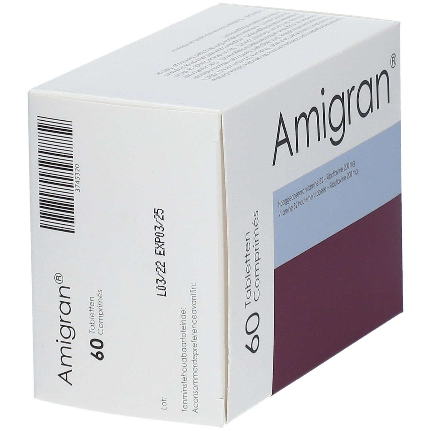 Amigran® 60 pc(s) - Redcare Pharmacie