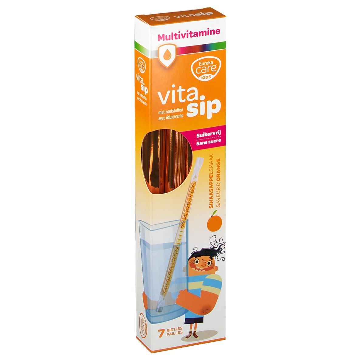 Eureka Care® Vitasip Multivitamine Orange 7 pc(s) - Redcare Pharmacie