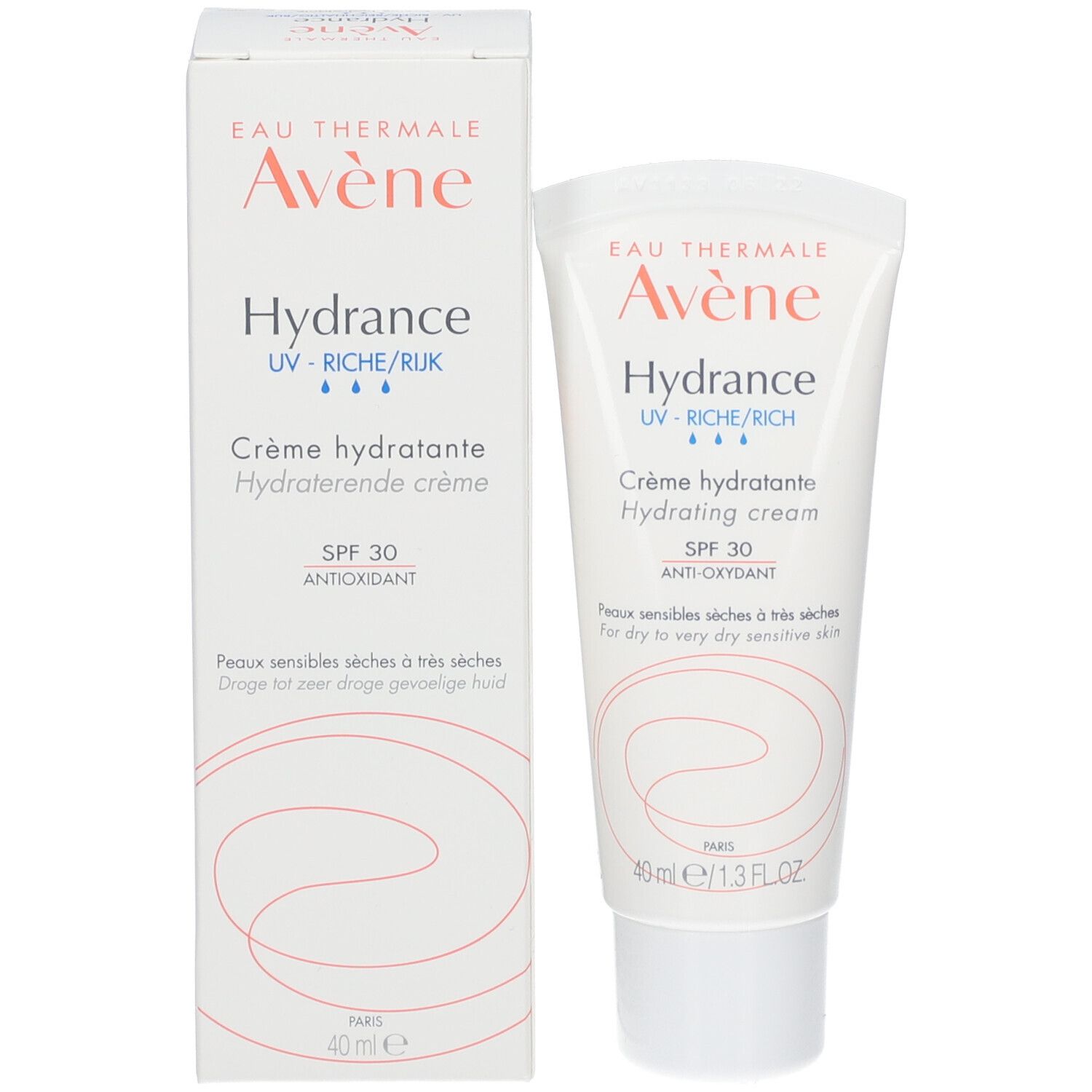 Avène Hydrance Riche Crème Hydratante SPF30 40 ml - Redcare Pharmacie