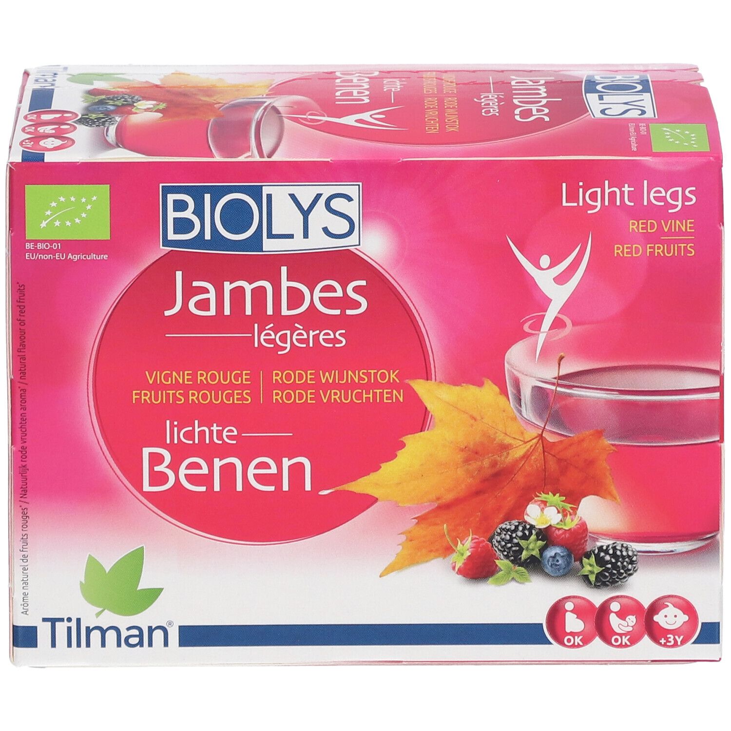 BIOLYS Jambes légères Vigne rouge 24 pc(s) - Redcare Pharmacie