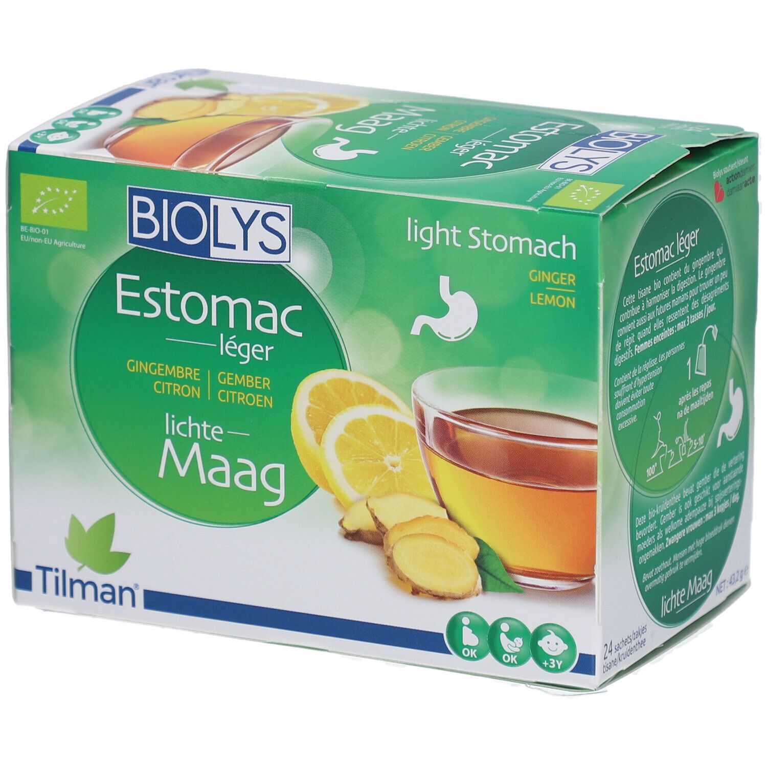 BIOLYS Gingembre - Citron 24 pc(s) - Redcare Pharmacie