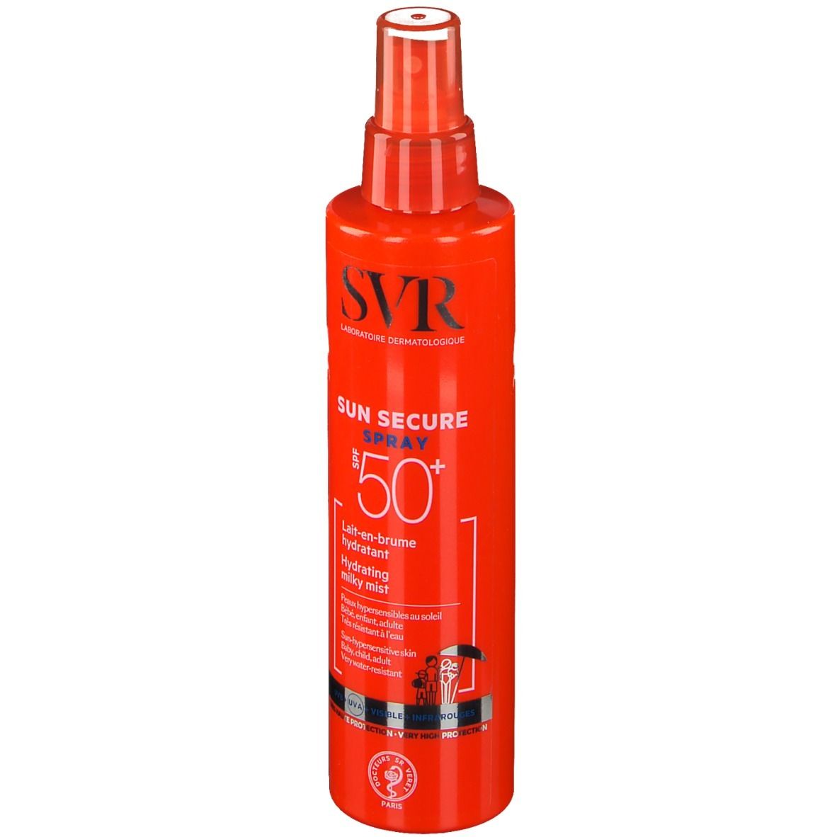 SVR SUN SECURE Spray SPF50+ 200 ml - Redcare Pharmacie