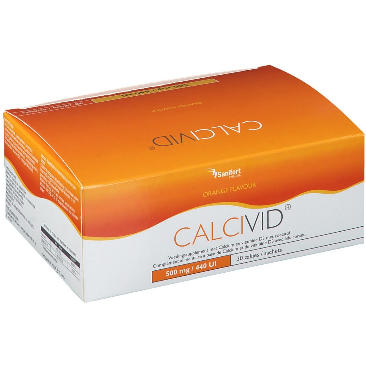 Calcivid 500 mg / 400ie Orange 30 pc(s) - Redcare Pharmacie